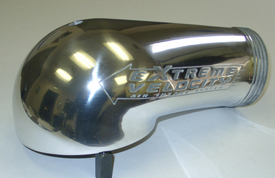 Polished Aluminum 4500 Pro Series O-Ringed Carb Hat - (Without Divider ...